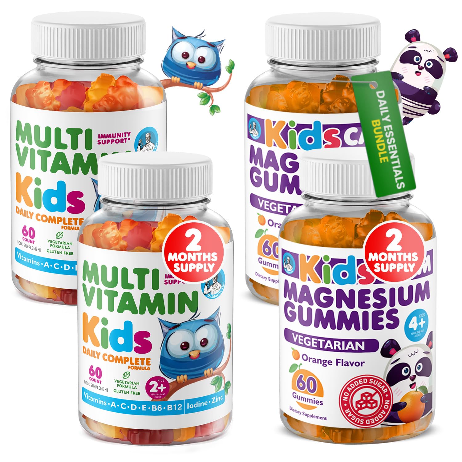 DR. MORITZ Gomitas Magnesio y Multivitaminas para Niños 120 u – VitaMex