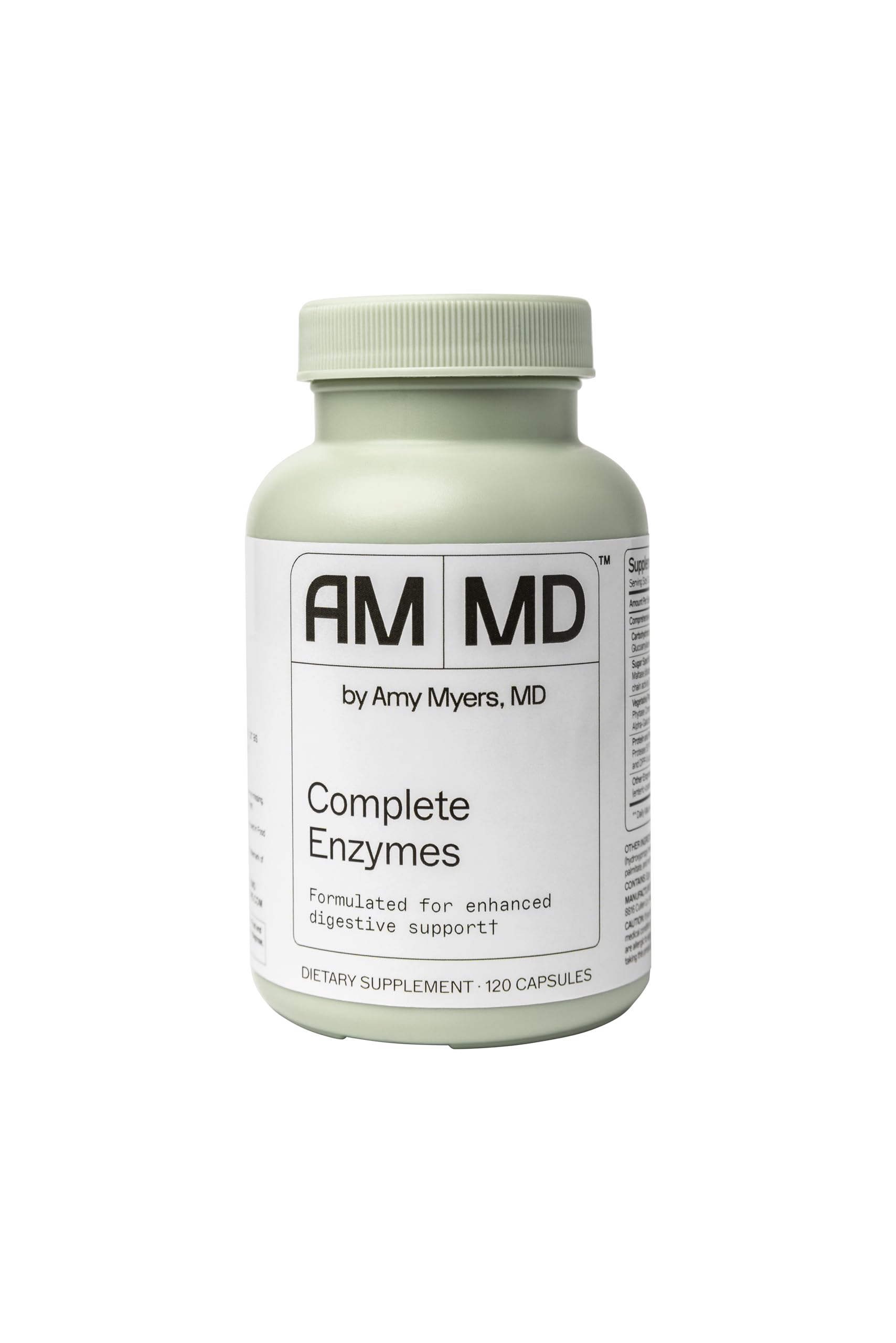 Amy Myers MD Complete Enzymes - Enzimas completas 120 cápsulas