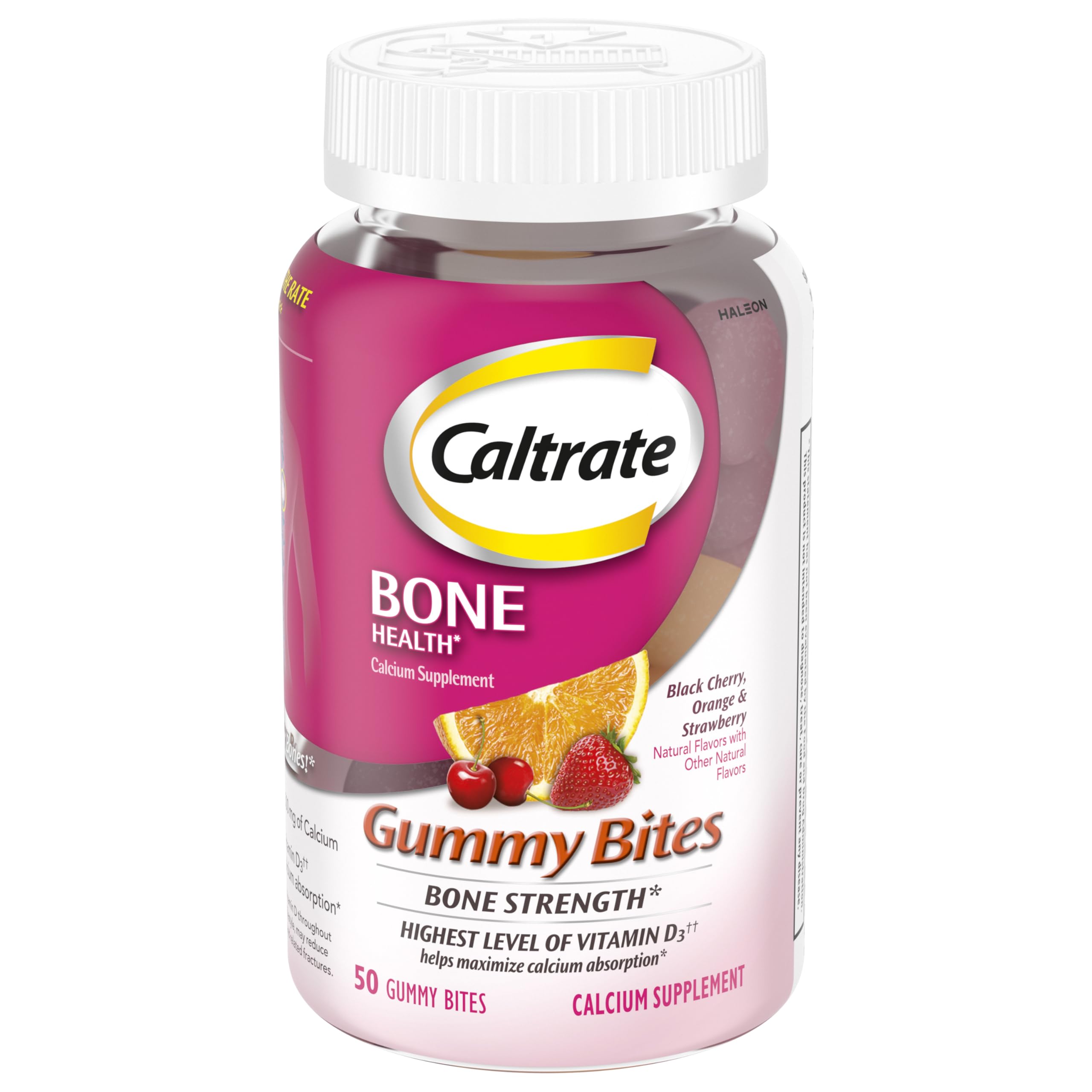Caltrate Gomitas calcio 500 mg vitamina D 50 gomitas