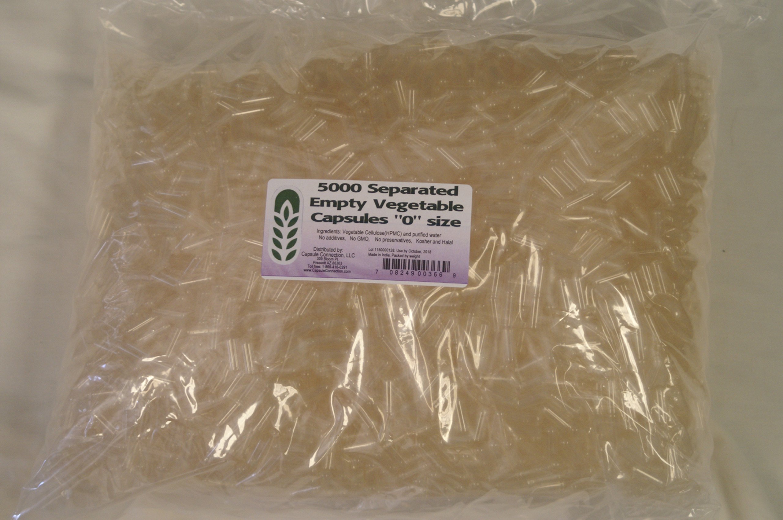 Capsule Connection 5000 cápsulas vegetales en envase grande