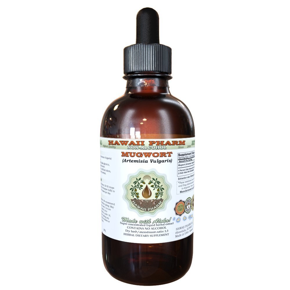 Hawaii Pharm Extracto Líquido Artemisa Orgánica Sin Alcohol 2 oz USA