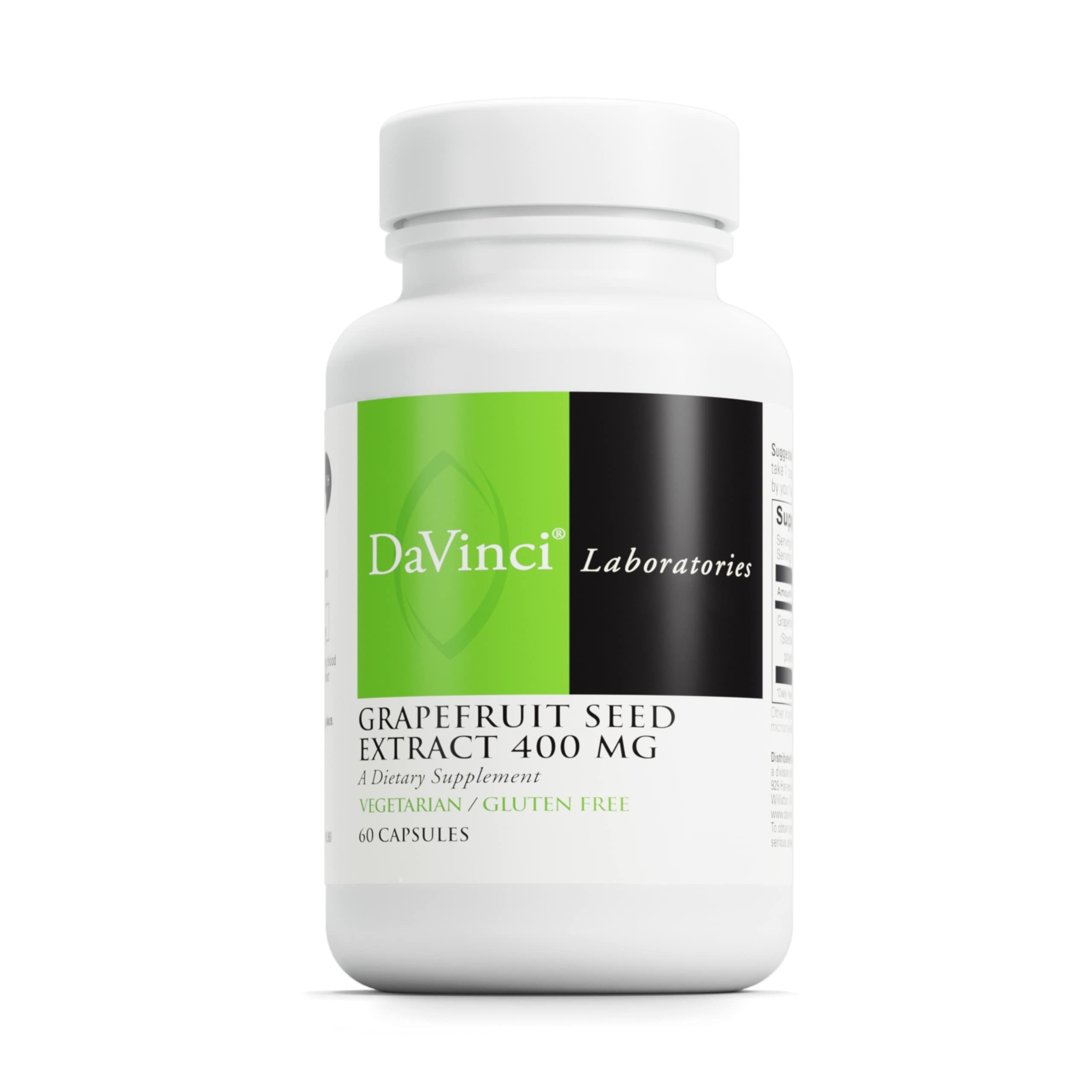 Extracto semilla de toronja 400mg DAVINCI Labs | Salud digestiva