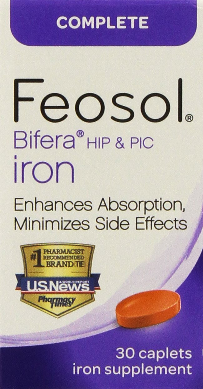 Feosol Complete con Bifera 30 comprimidos - Paquete 2