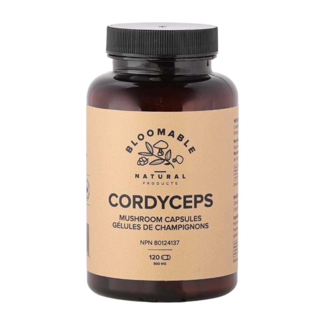 Cápsulas de Hongo Cordyceps - Energía y Resistencia | Bloomable
