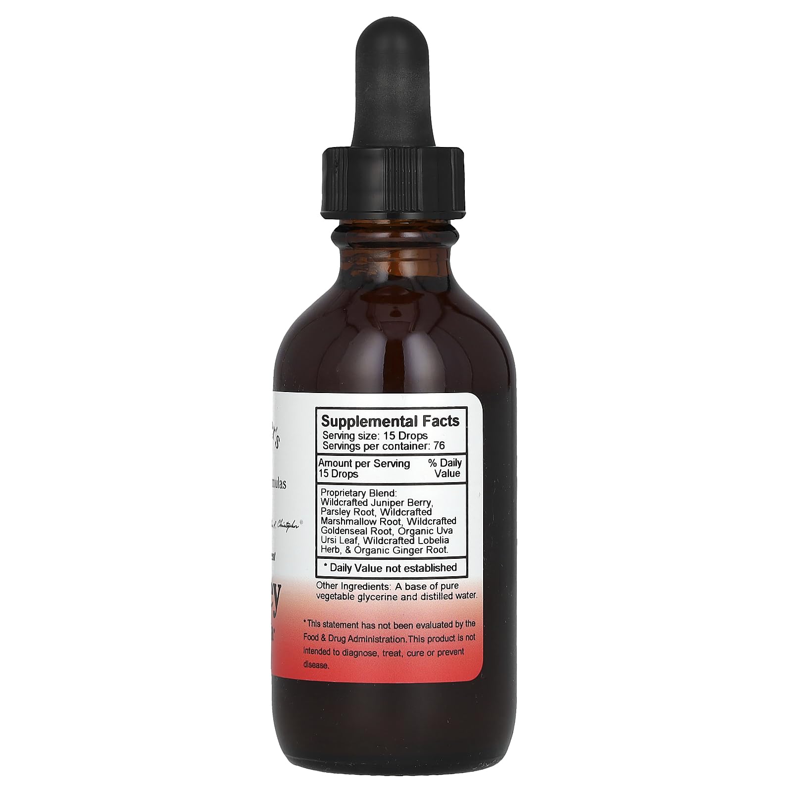Kidney Formulas Dr. Christopher extracto líquido 2oz para riñones