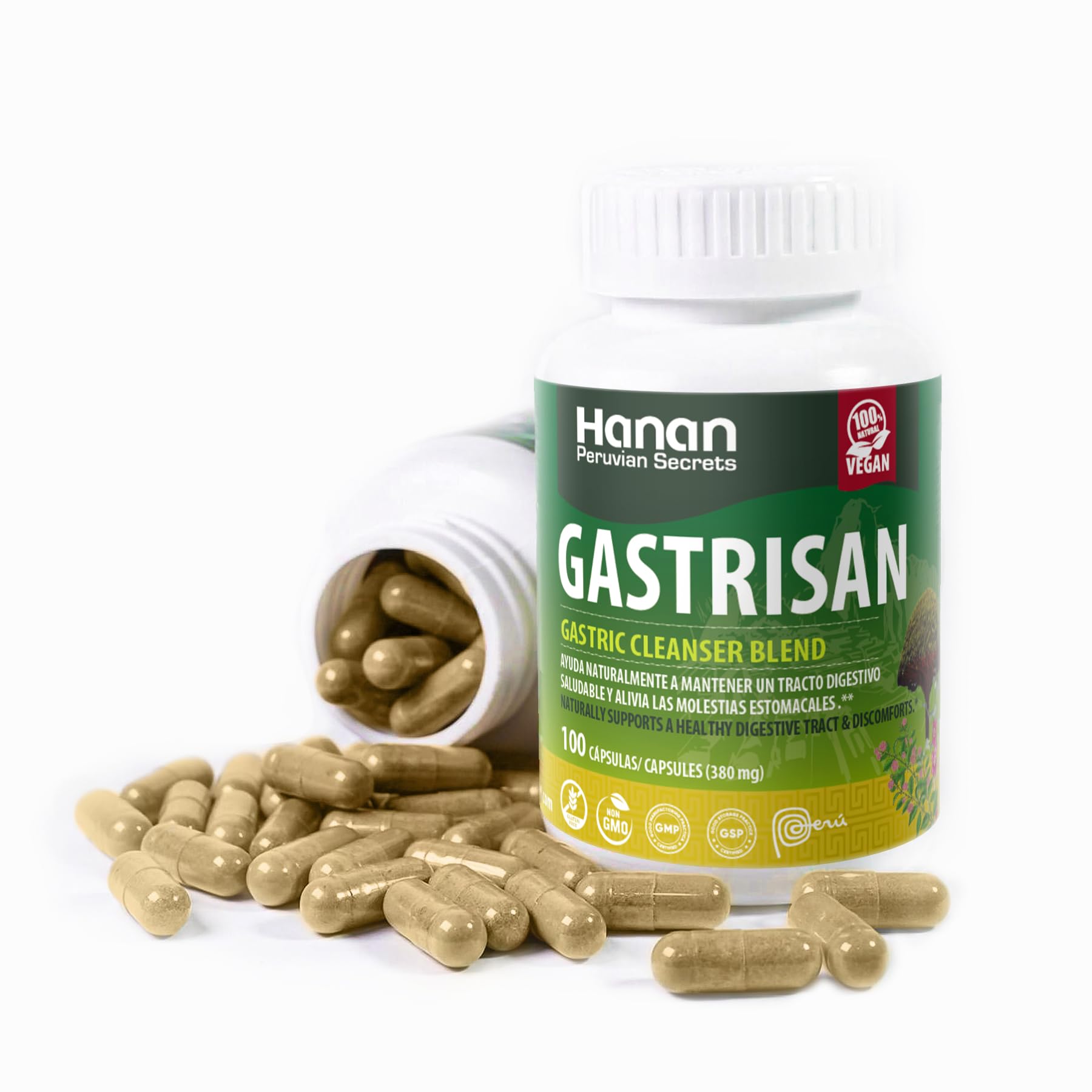 Gastrisan Gastric Cleanser Blend cápsulas 100 2-pack