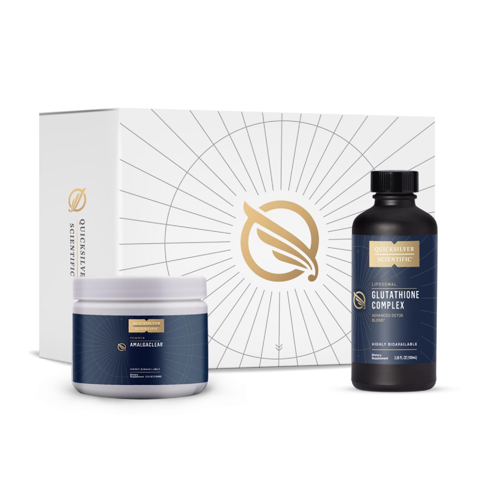 Kit MerProtect Quicksilver Scientific limpieza hepática e intestinal ...