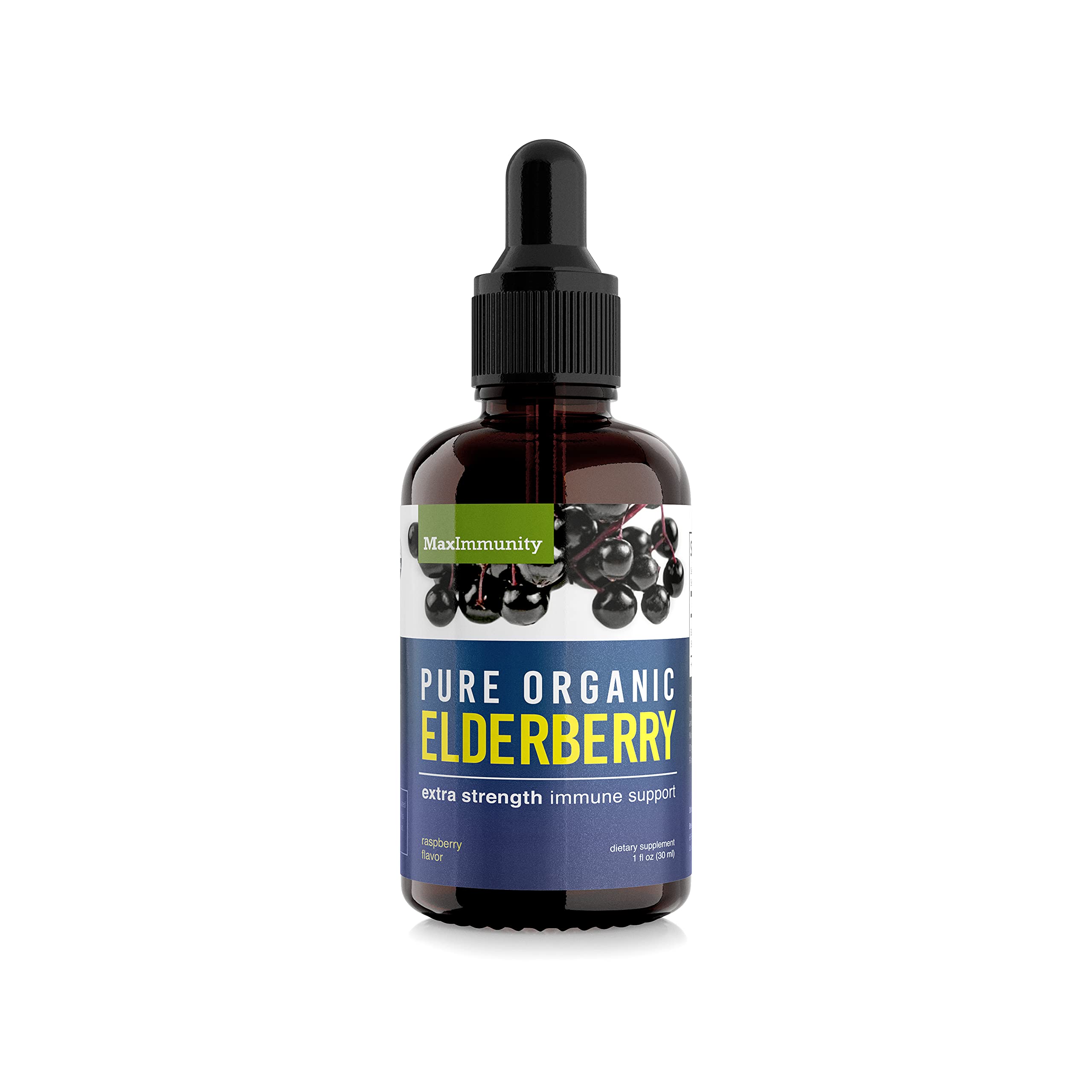 MaxImmunity | Jarabe Orgánico de Saúco Negro | Apoyo Inmunológico
