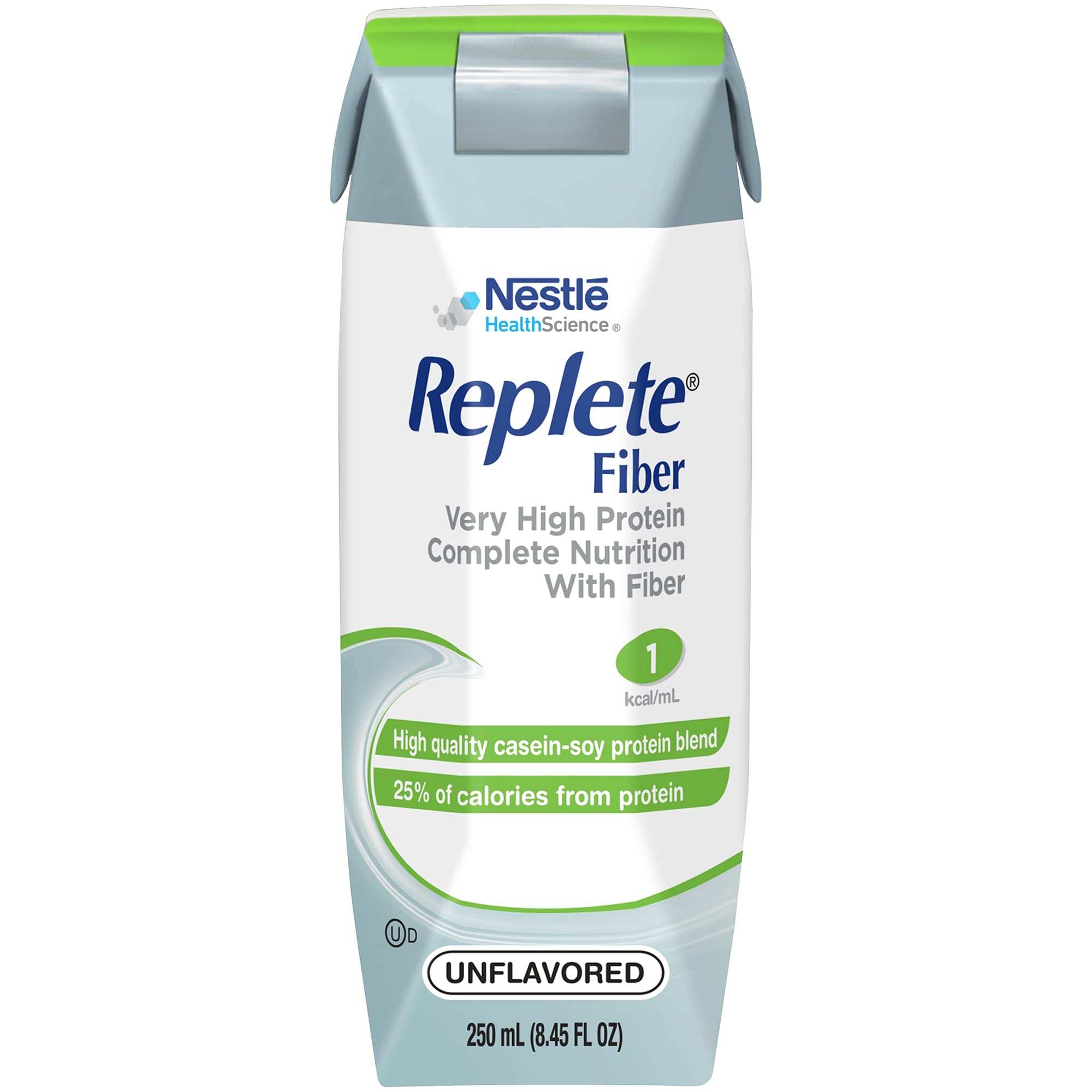 Replete Fiber Nutrición Completa con Fibra Alta Proteína 24 Pack Sin Sabor