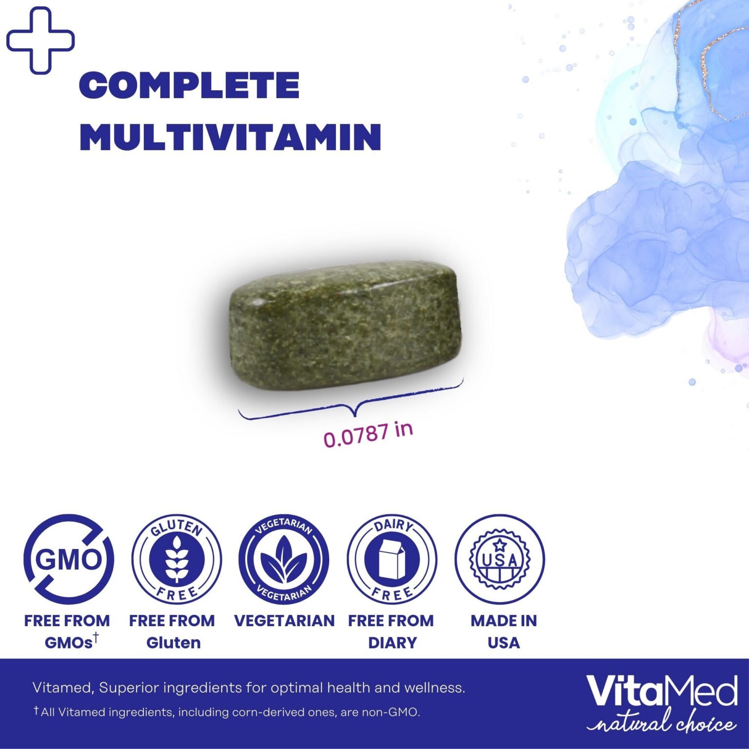 Vita Forte Multivitamínico Vegano | 60 Tabletass | Vitaminas Minerales