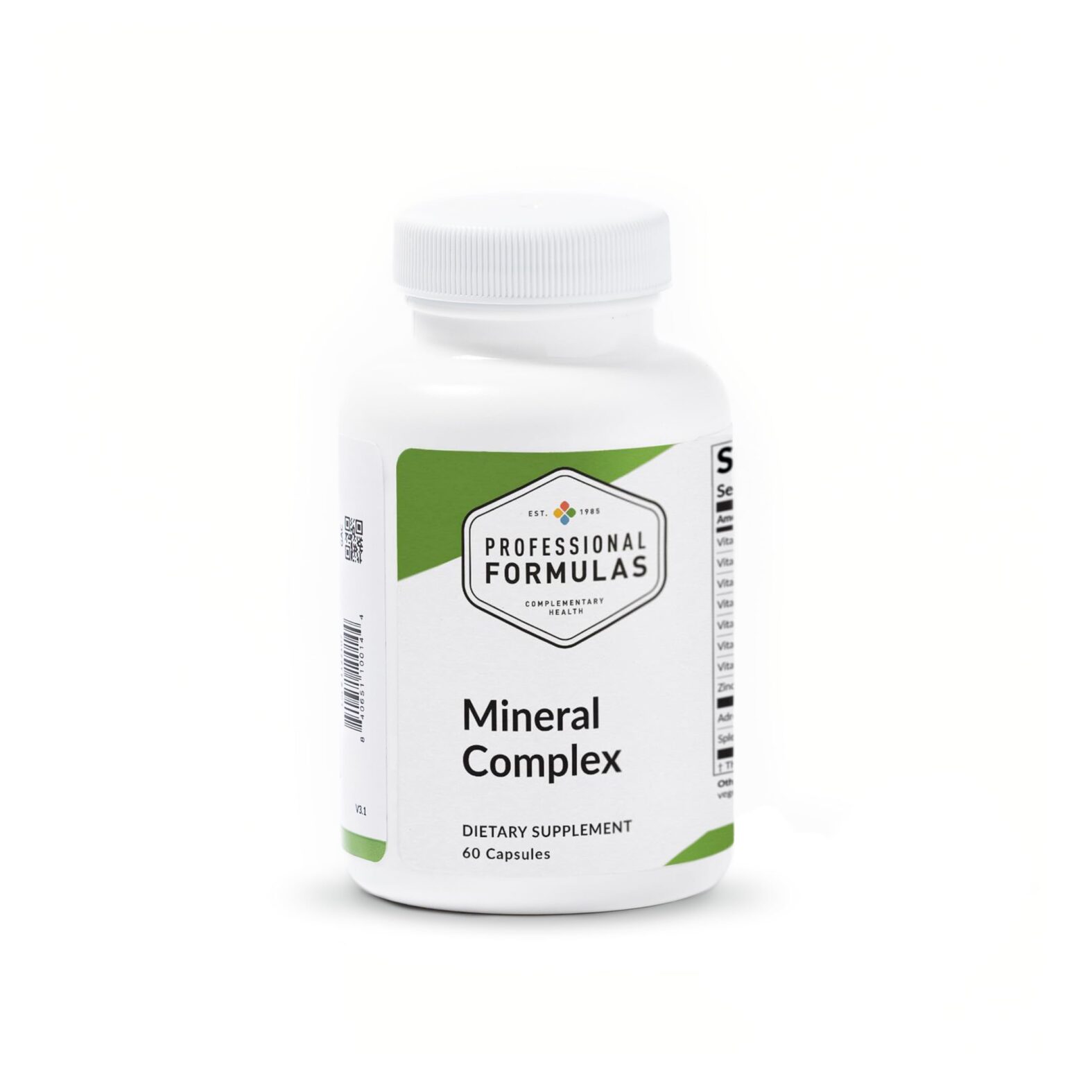 Professional Formulas mineral complex cápsulas quelatadas