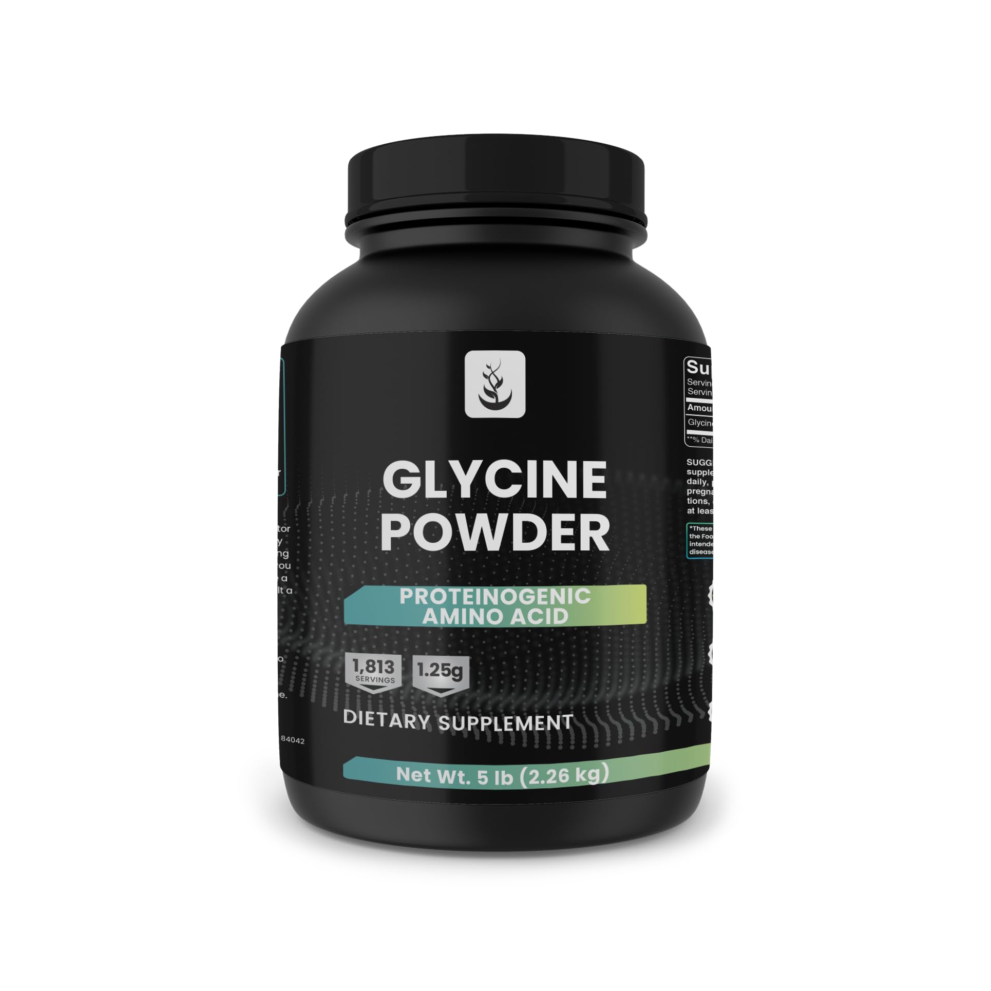 PURE ORIGINAL INGREDIENTS Glicina en polvo 5 libras