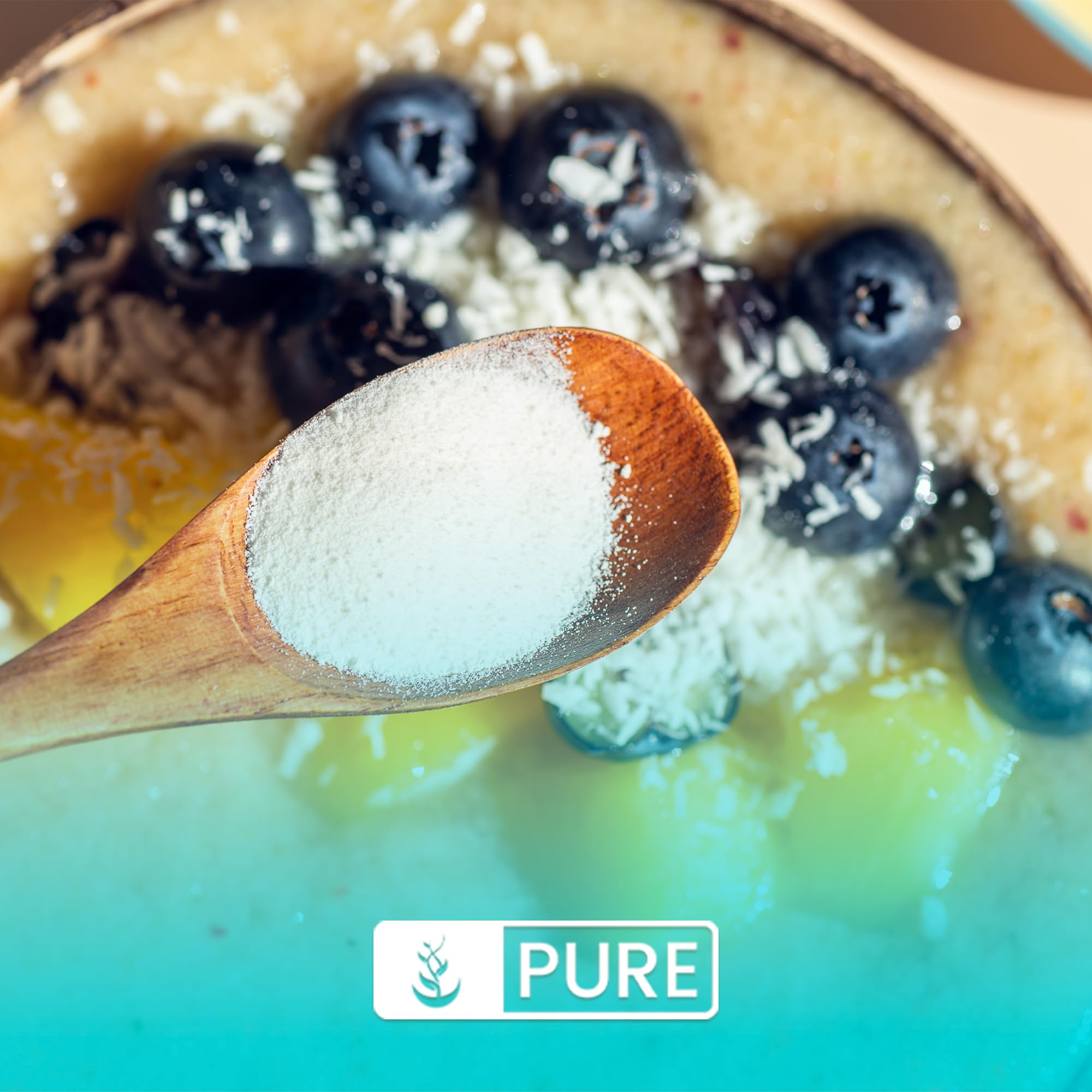 Polvo de Colágeno Marino Pure Original Ingredients - Sin sabor 1 lb