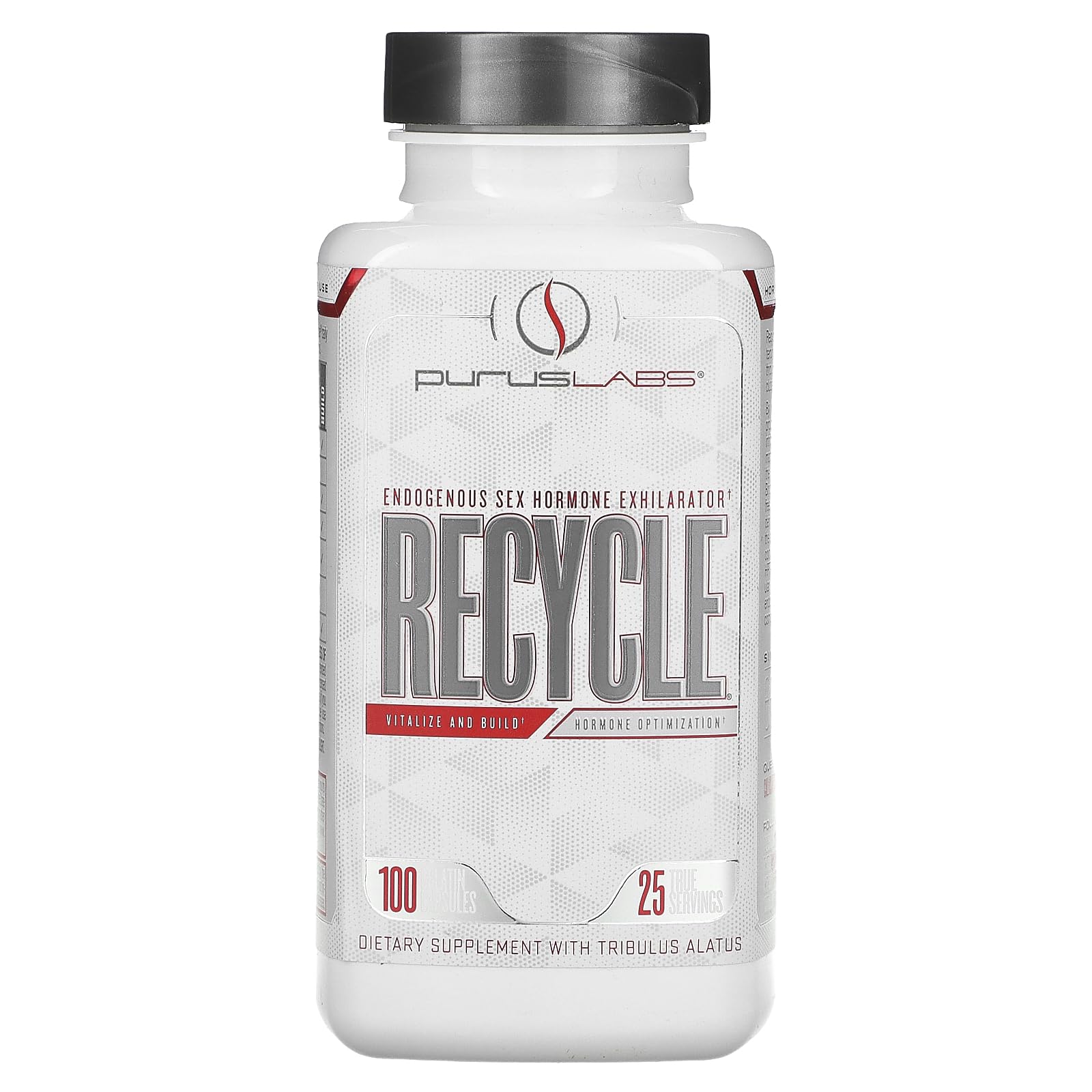 Purus Labs Recycle estimulante hormonal natural 100 cápsulas - testosterona