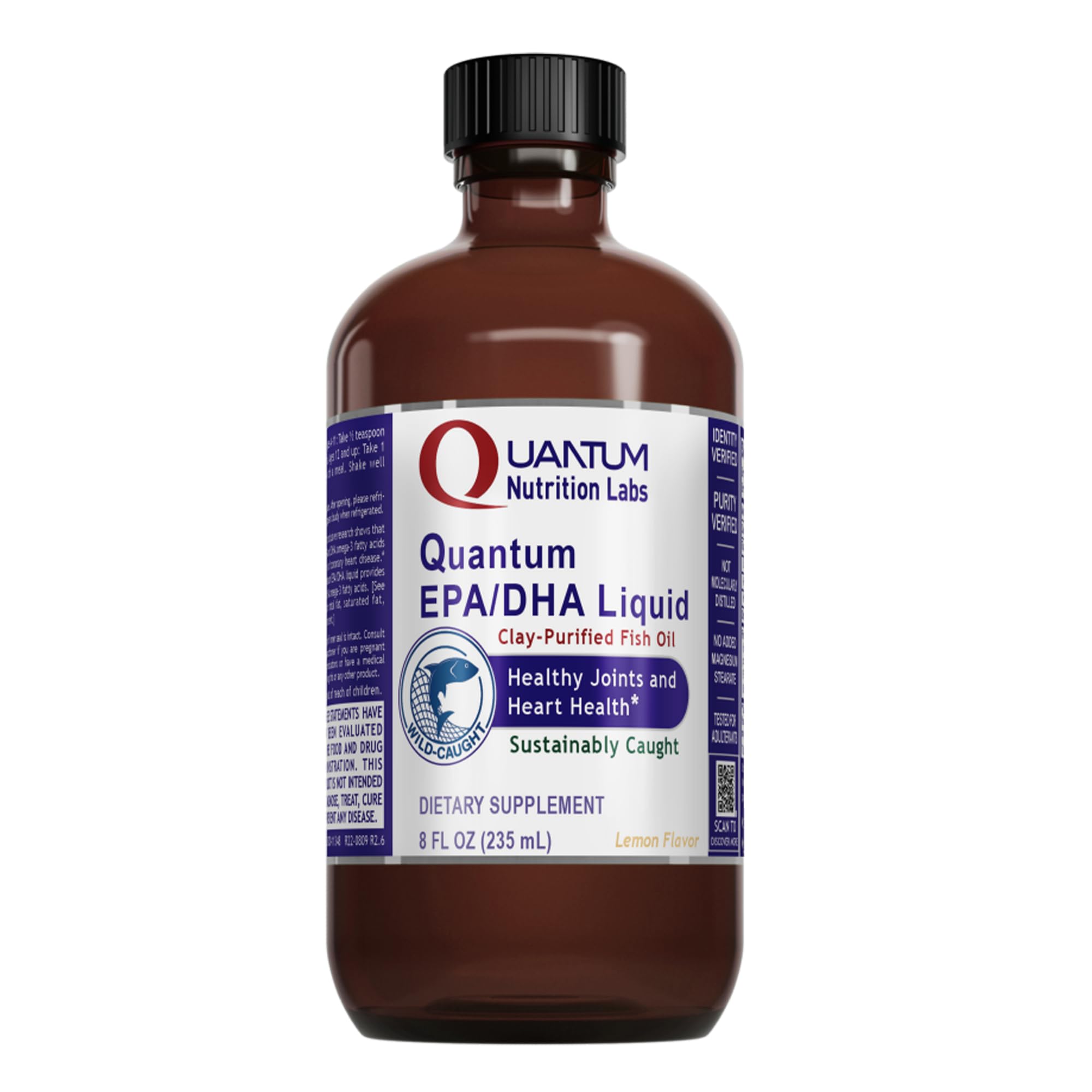 Quantum Nutrition EPA/DHA Líquido Omega-3 para adultos 8 oz