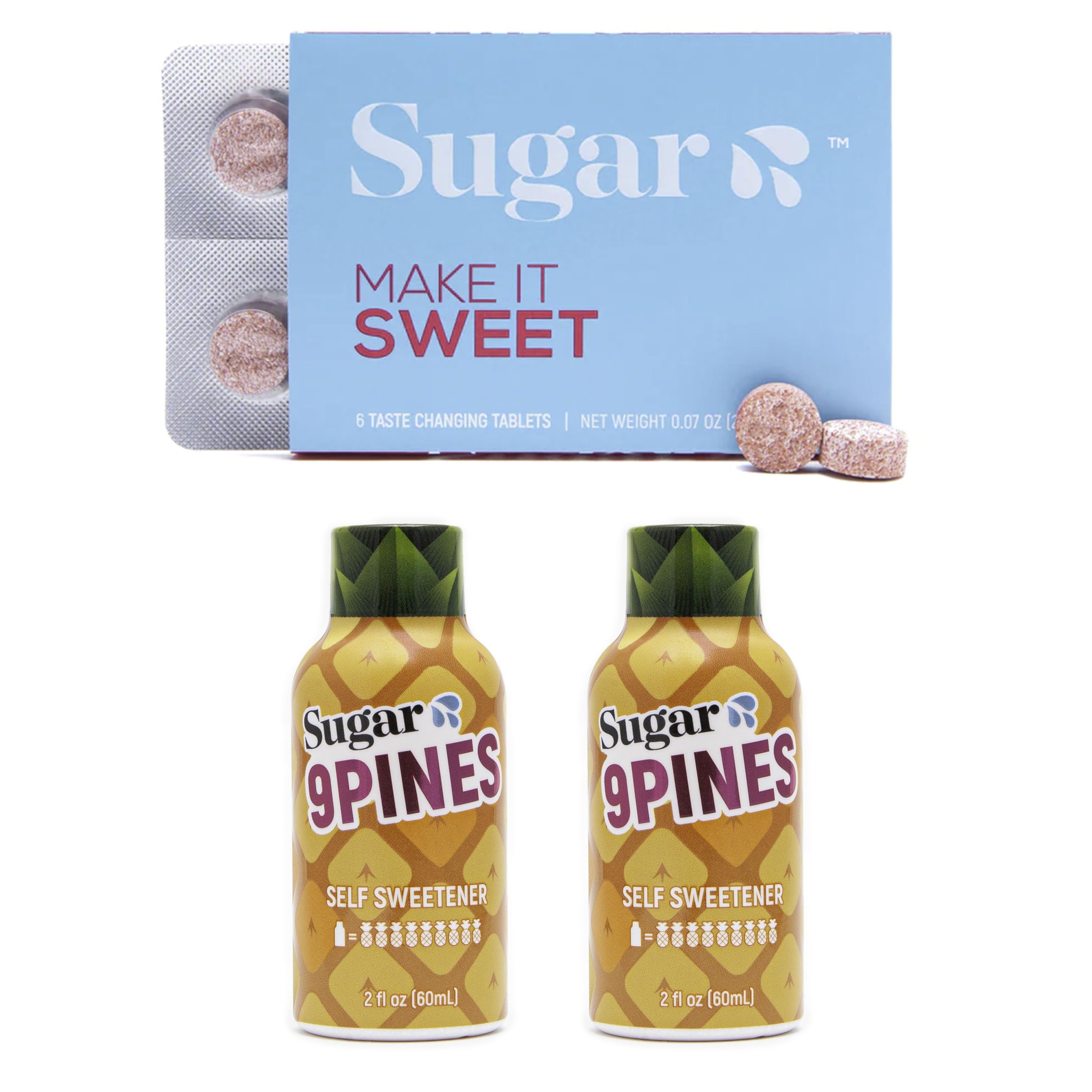 tabletas sabor-fruta sugar splash 60 uds pack dulces