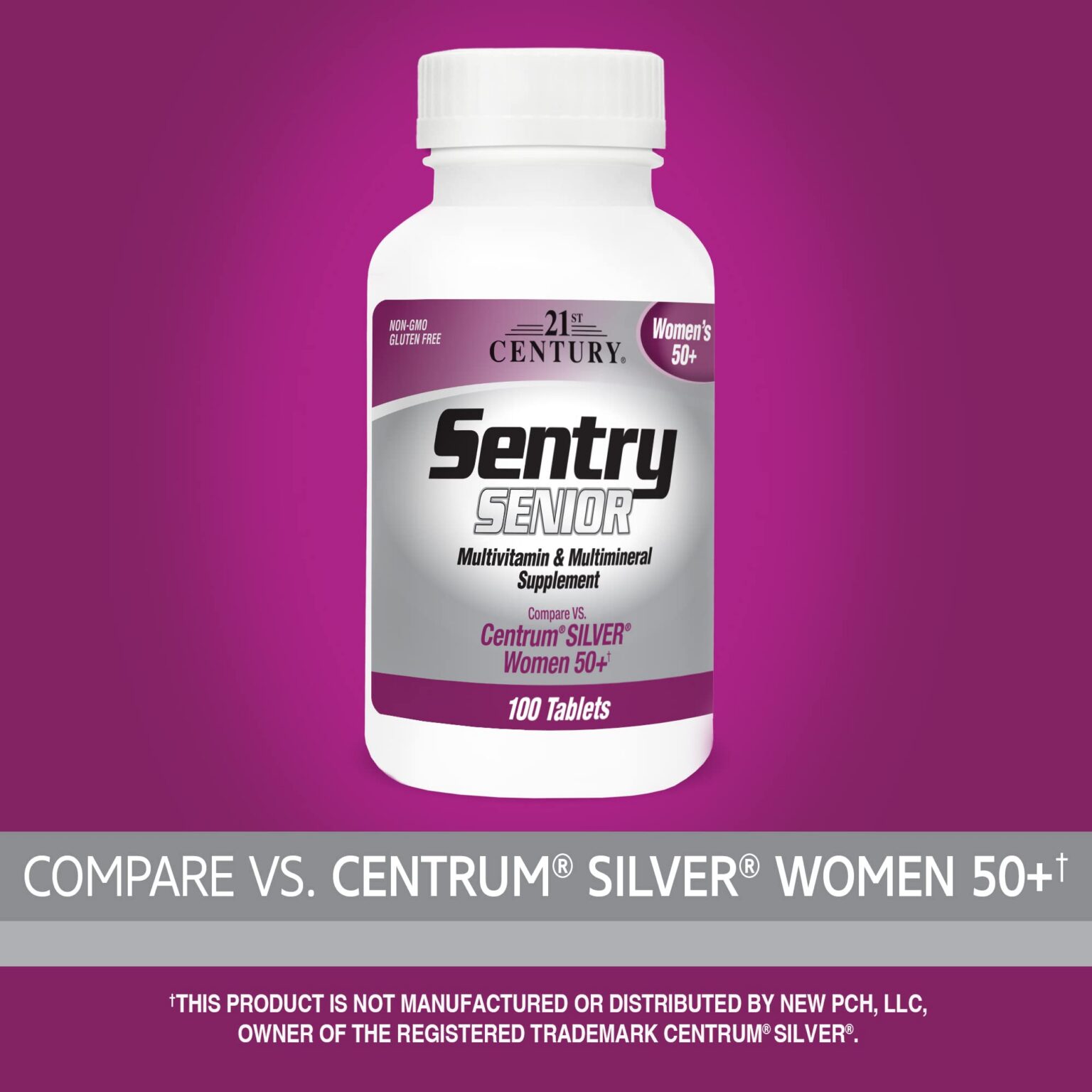 21st Century Sentry Mujeres Mayores 50+ Tabletas